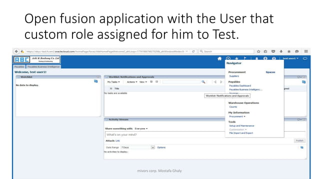 Oracle Fusion Custom Role Guide | PPT