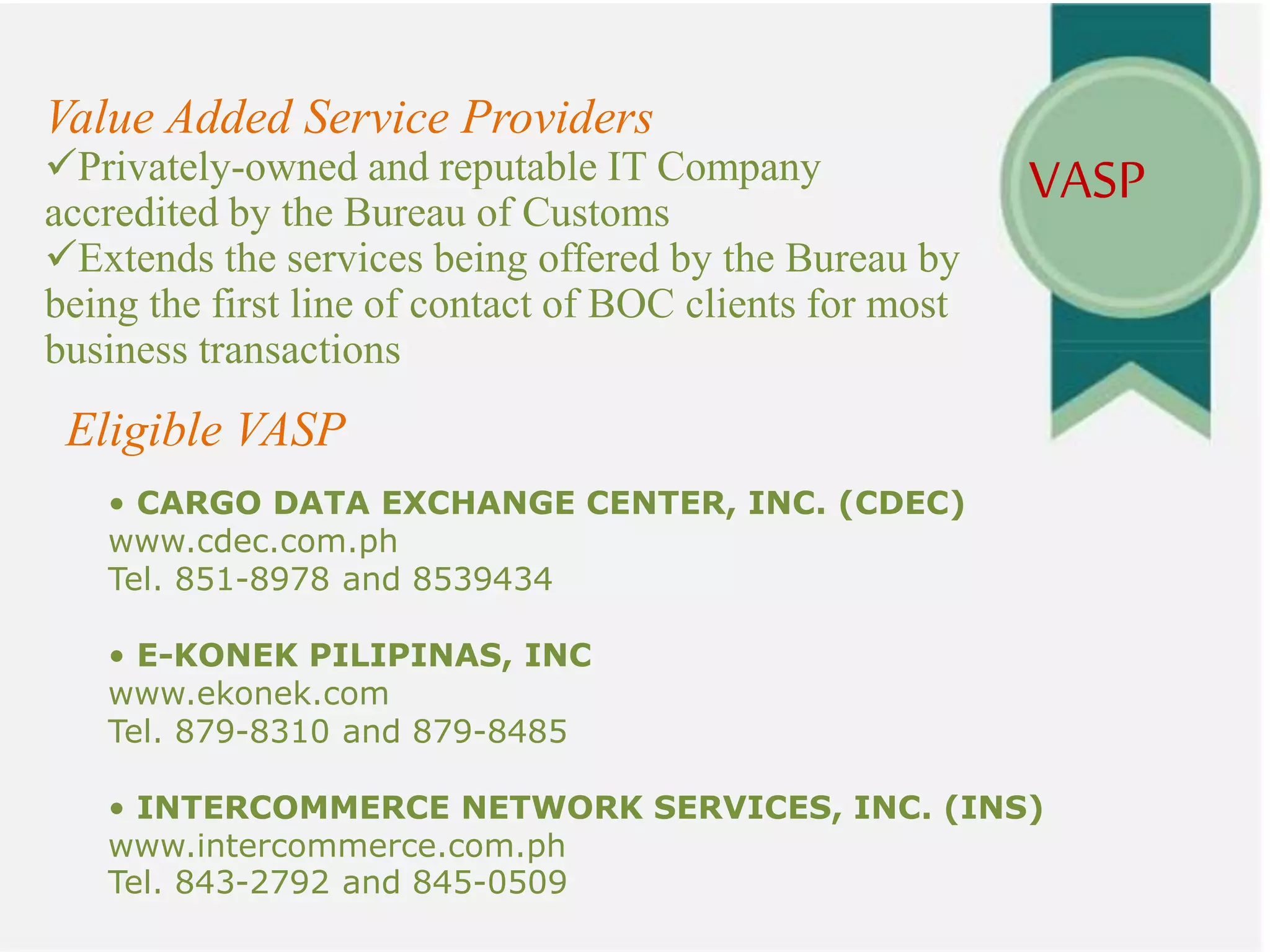 Customs Clearance Procedure for import and export | PPTX