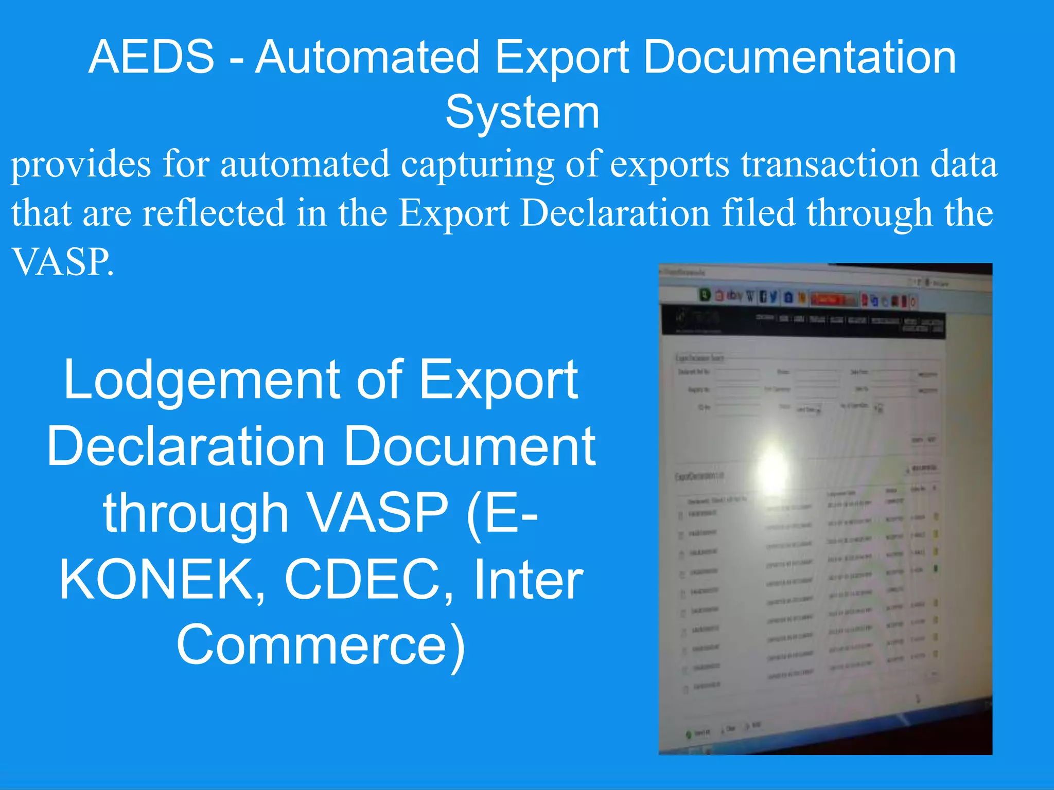 Customs Clearance Procedure for import and export | PPTX
