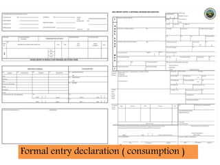 Customs Clearance Procedure for import and export | PPTX