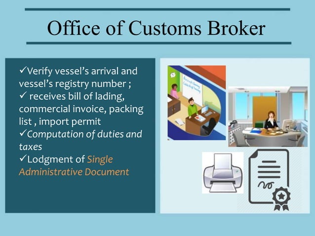 Customs Clearance Procedure for import and export | PPTX | Logistics ...