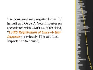 Customs Clearance Procedure for import and export | PPTX