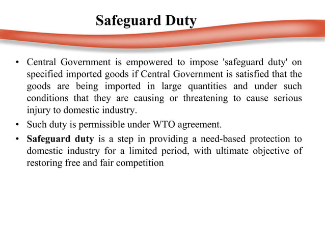 Customs Duty notes | PDF | Commodities | Economy