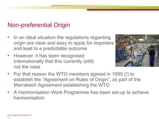 Customs - How to determine the origin of your products - EU Webinar ...