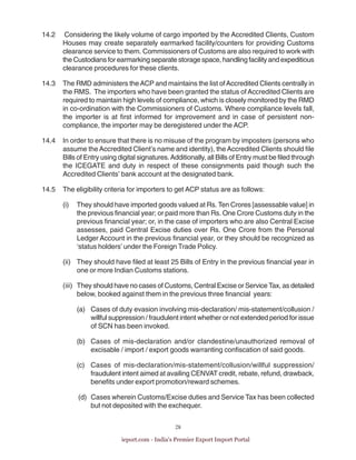 Customs manual-2012 | PDF