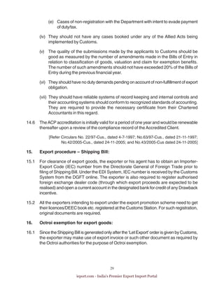 Customs manual-2012 | PDF