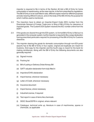 Customs manual-2012 | PDF