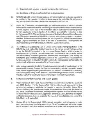 Customs manual-2012 | PDF