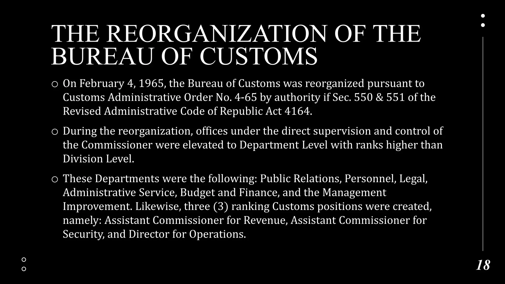 Functionality of Bureau of Customs in the Philippines | PPTX