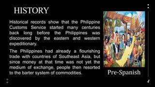 Functionality of Bureau of Customs in the Philippines | PPTX | Law