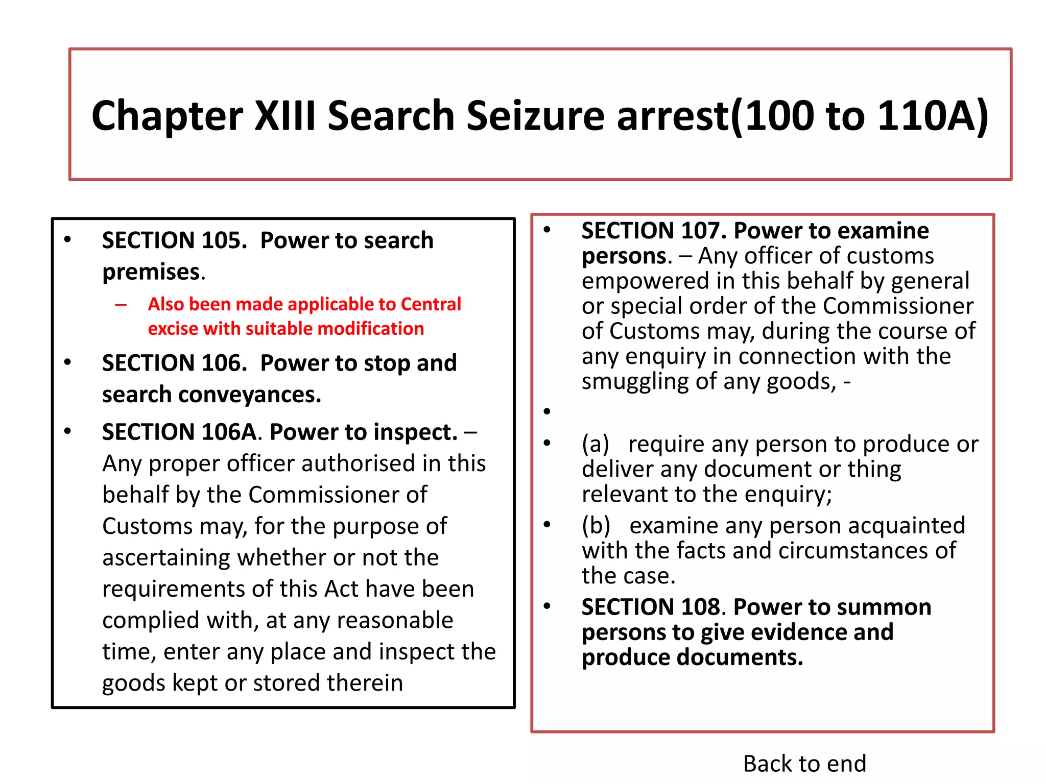 Customs act 1962 | PPTX