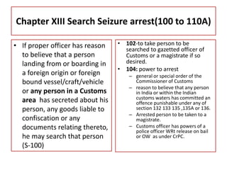 Customs act 1962 | PPTX