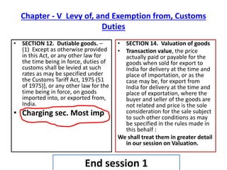 Customs act 1962 | PPTX