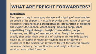 What Are Customs Brokers & Freight Forwarders? | PDF