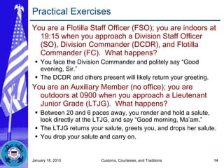 Customs, Courtesies, Traditions | PPT