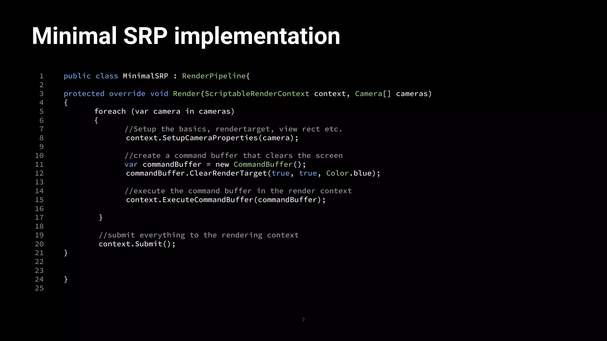 Custom SRP and graphics workflows - Unite Copenhagen 2019 | PPT