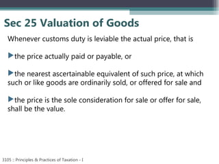 Customs duty | PPT | Logistics | Business
