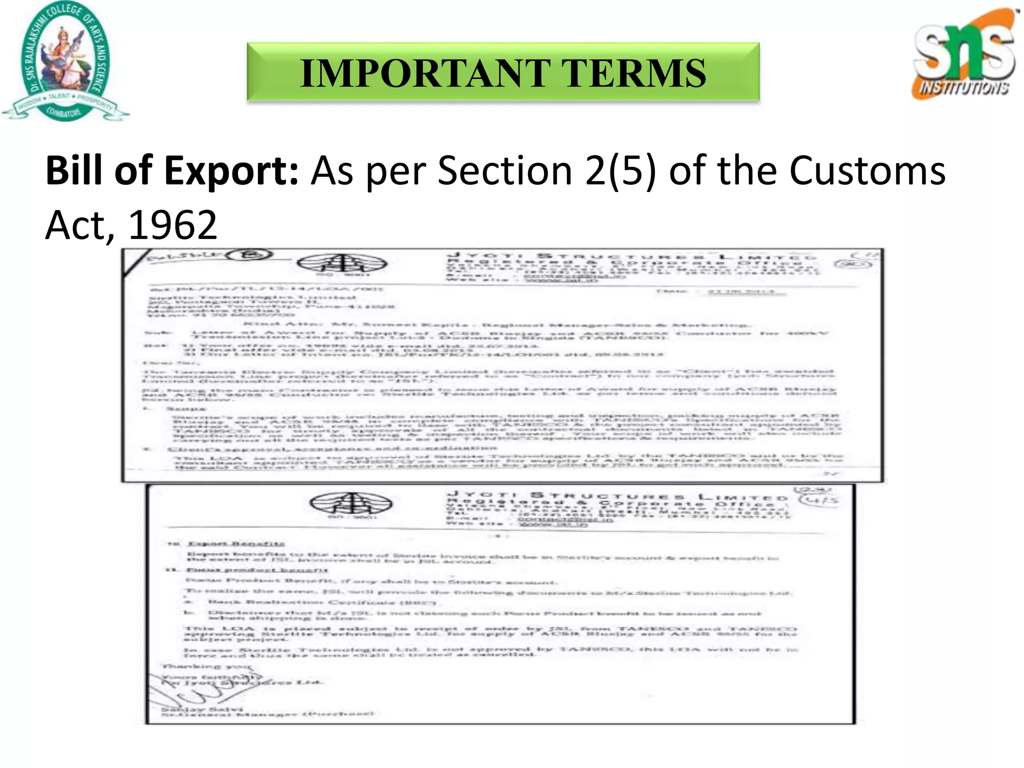 Customs duty levy and collection | PPTX