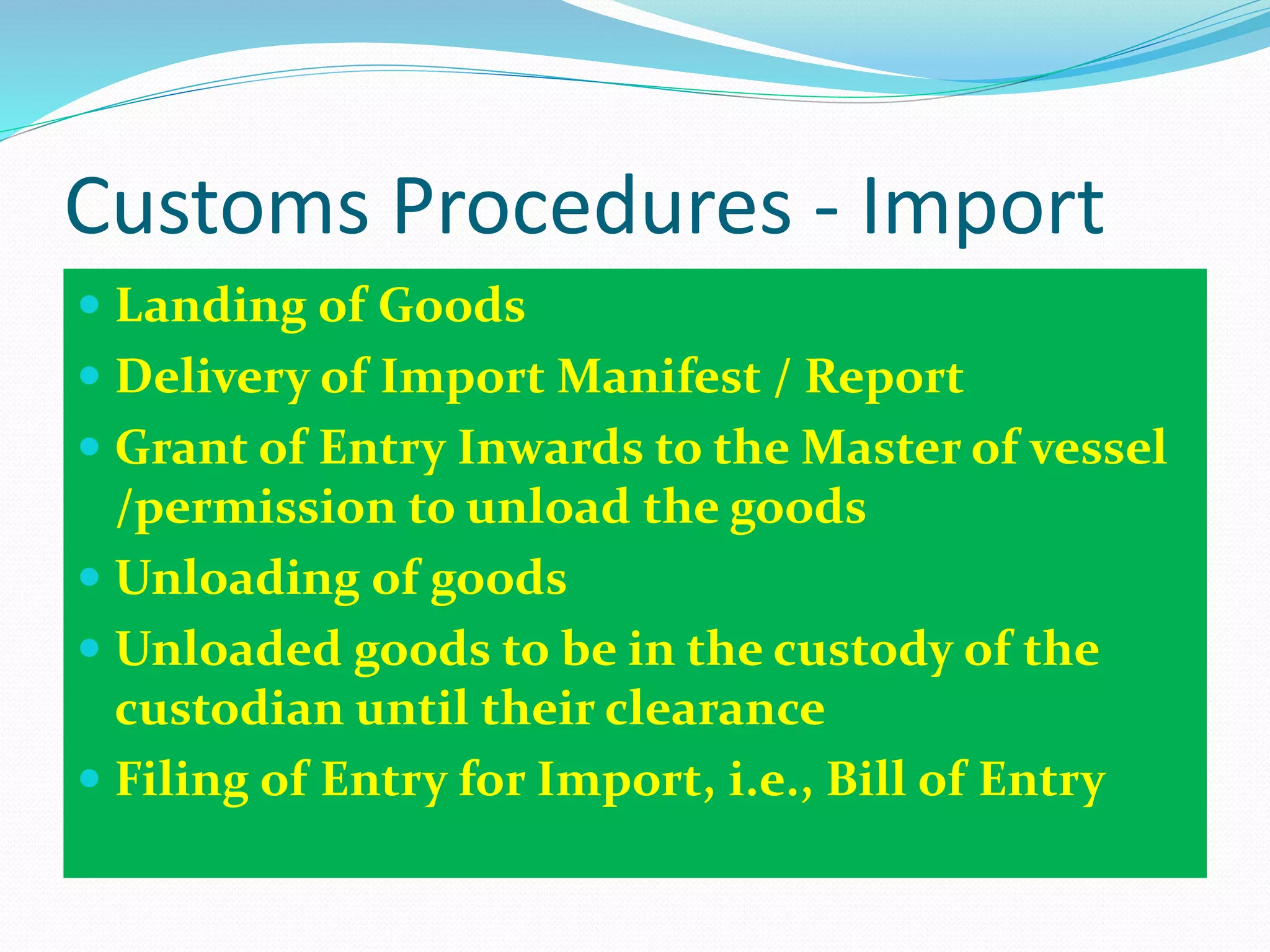 Customs duty valuation - procedures | PPTX