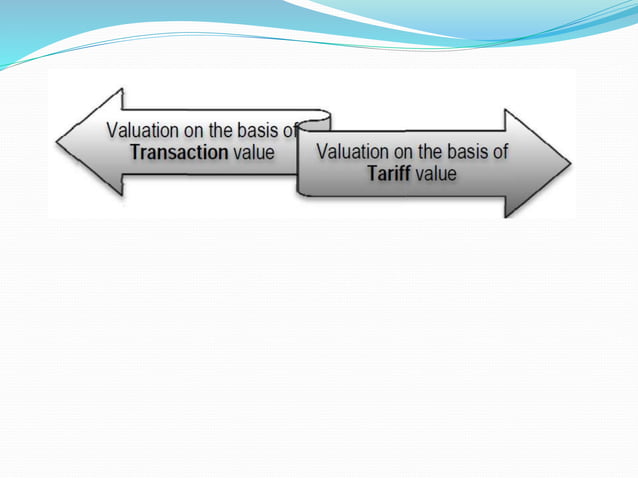 Customs duty valuation - procedures | PPTX