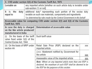 Customs duty classification | PPTX