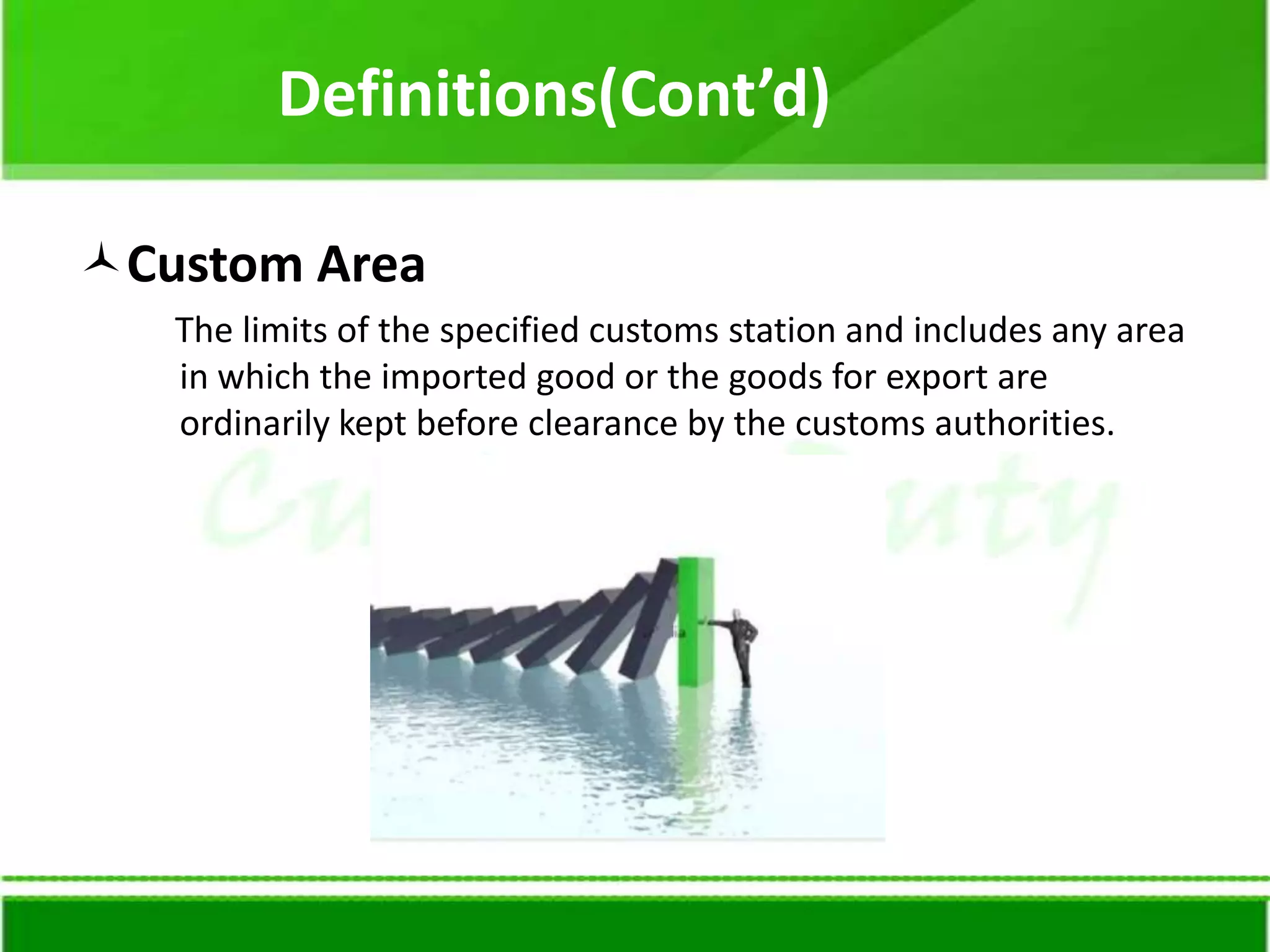 Customs duty in pakistan | PPTX