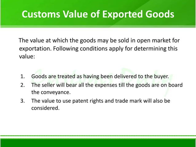 Customs duty in pakistan | PPT