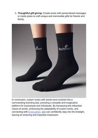 Custom Socks with Words as a Means of Branding.docx