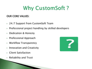 CustomSoft PHR Software | PPTX