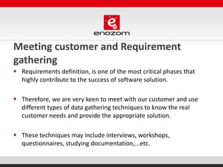 Enozom Custom Software | PPTX