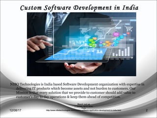 Custom Software Application Development India - NIBO Technologies