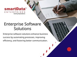 Custom Software Development Services | smartData | PPTX