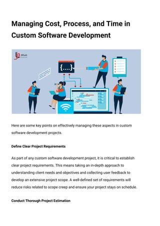 Custom Software Development Cost, Process and Time.pdf