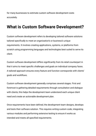 Custom Software Development Cost, Process and Time (2).pdf