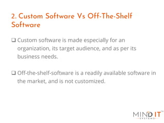 Custom Software Development FAQ | PDF