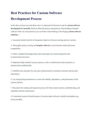 Custom Software Development Guide: Types, Costs, and Best Practices ...