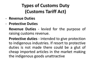 Customs Part 4.pptx | Logistics | Business