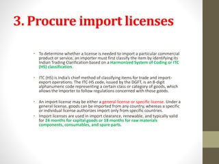 Customs procedure In India | PPTX