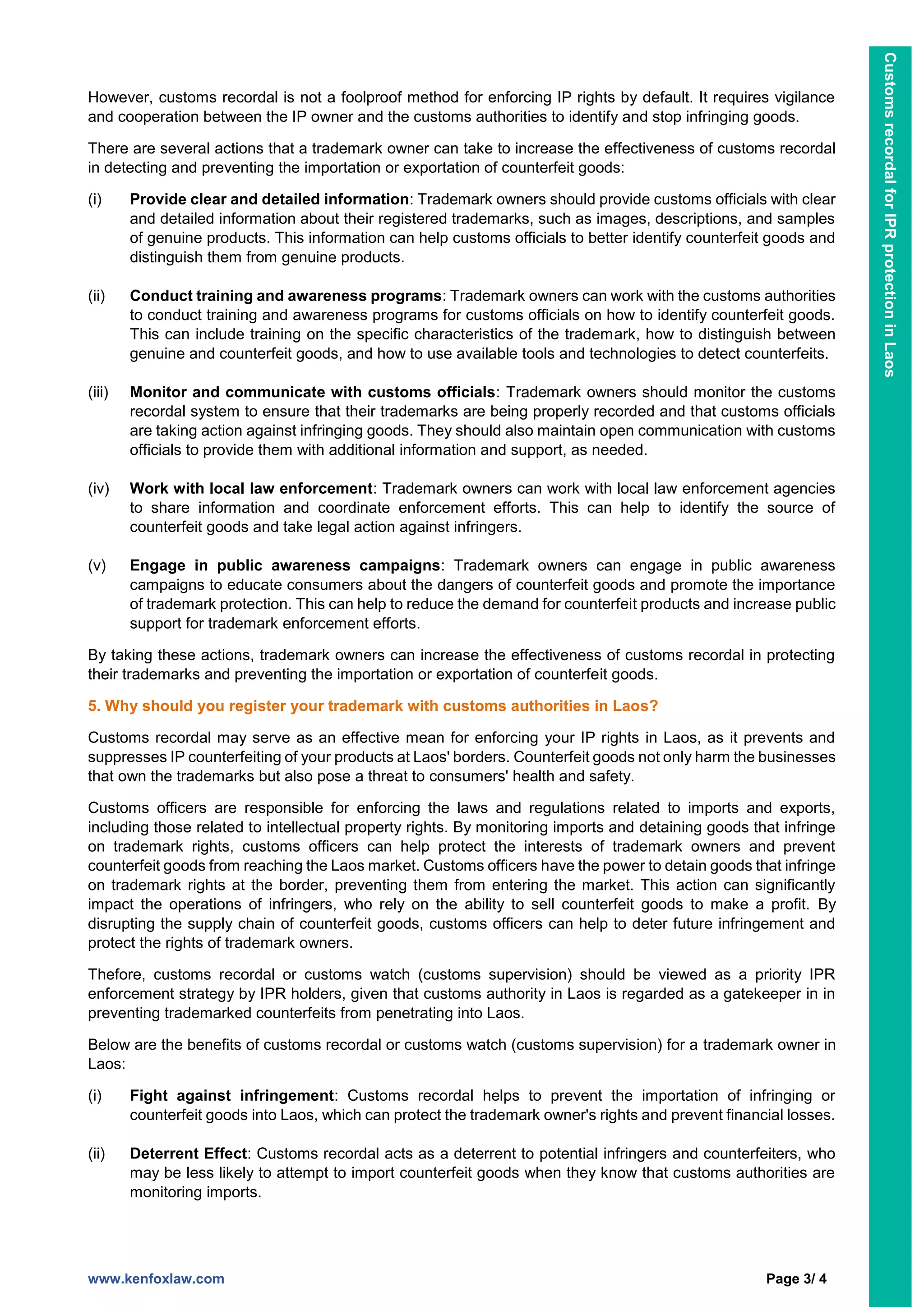 Customs recordal for IPR protection in Laos – What you must know .pdf