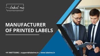 Labelme | Custom Sticker Labels | PPTX