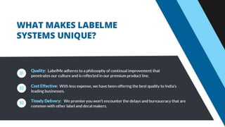 Labelme | Custom Sticker Labels | PPTX