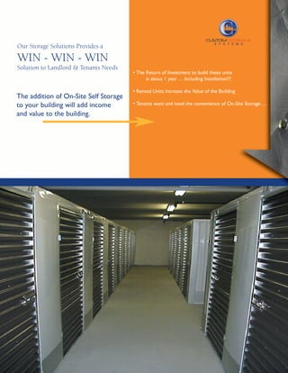 Custom Storage Catalog | PDF