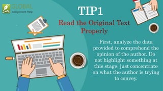 How to Write an Effective Summary? | PPT