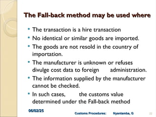 CUSTOMS VALUATION PRINCIPLESgoooooood.ppt