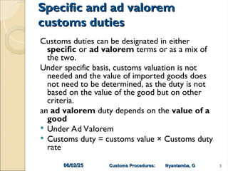 CUSTOMS VALUATION PRINCIPLESgoooooood.ppt