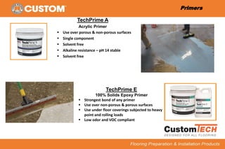 CustomTech Flooring Preparation Systems | PPT
