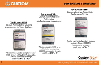 CustomTech Flooring Preparation Systems | PPT