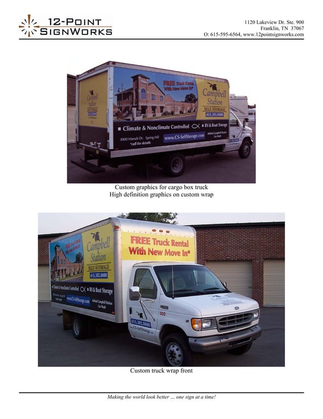 Custom Trailer Wraps and Graphics Examples | PDF