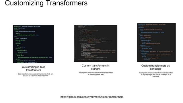 Automate The Creation/Transformation of Infrastructure as Code Artifacts with Konveyor Move2Kube ...