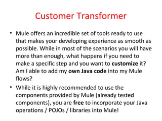 Custom transformer and annotation | PPT